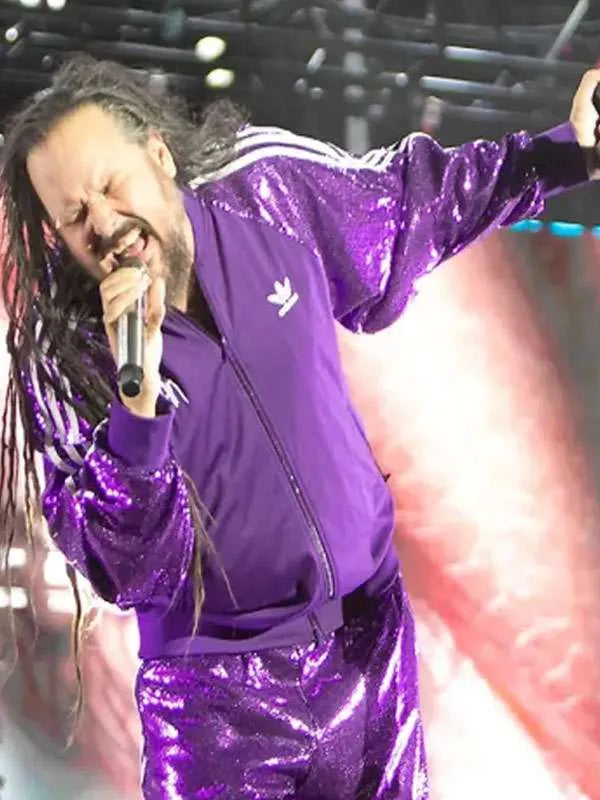Jonathan Davis Purple Tracksuit – Dallas Jacket