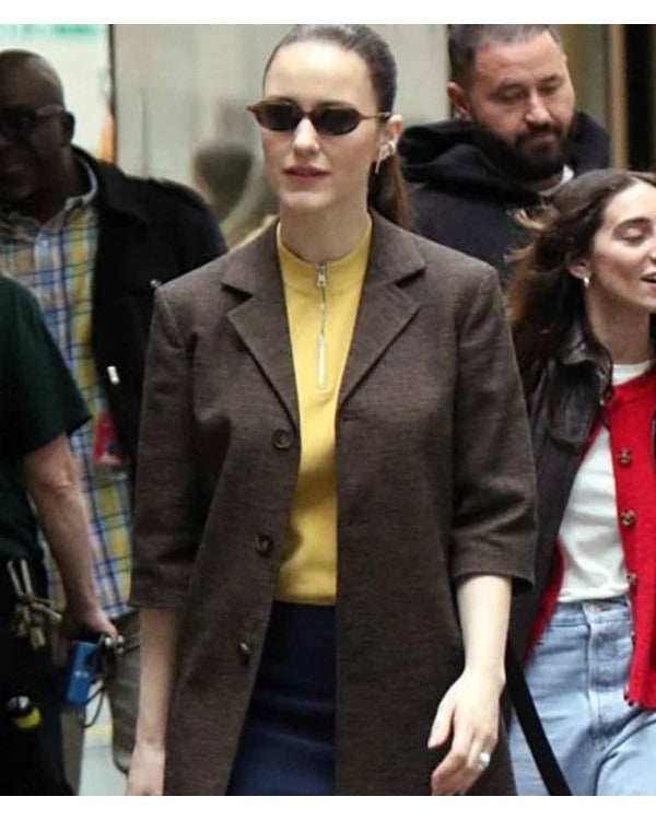 The Today Show 2025 Rachel Brosnahan Brown Blazer – Dallas Jacket